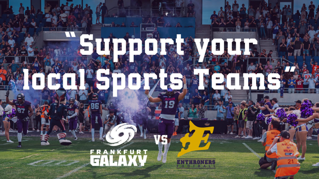 4. Heimspiel unter dem Motto “Support your local Sport Team ...