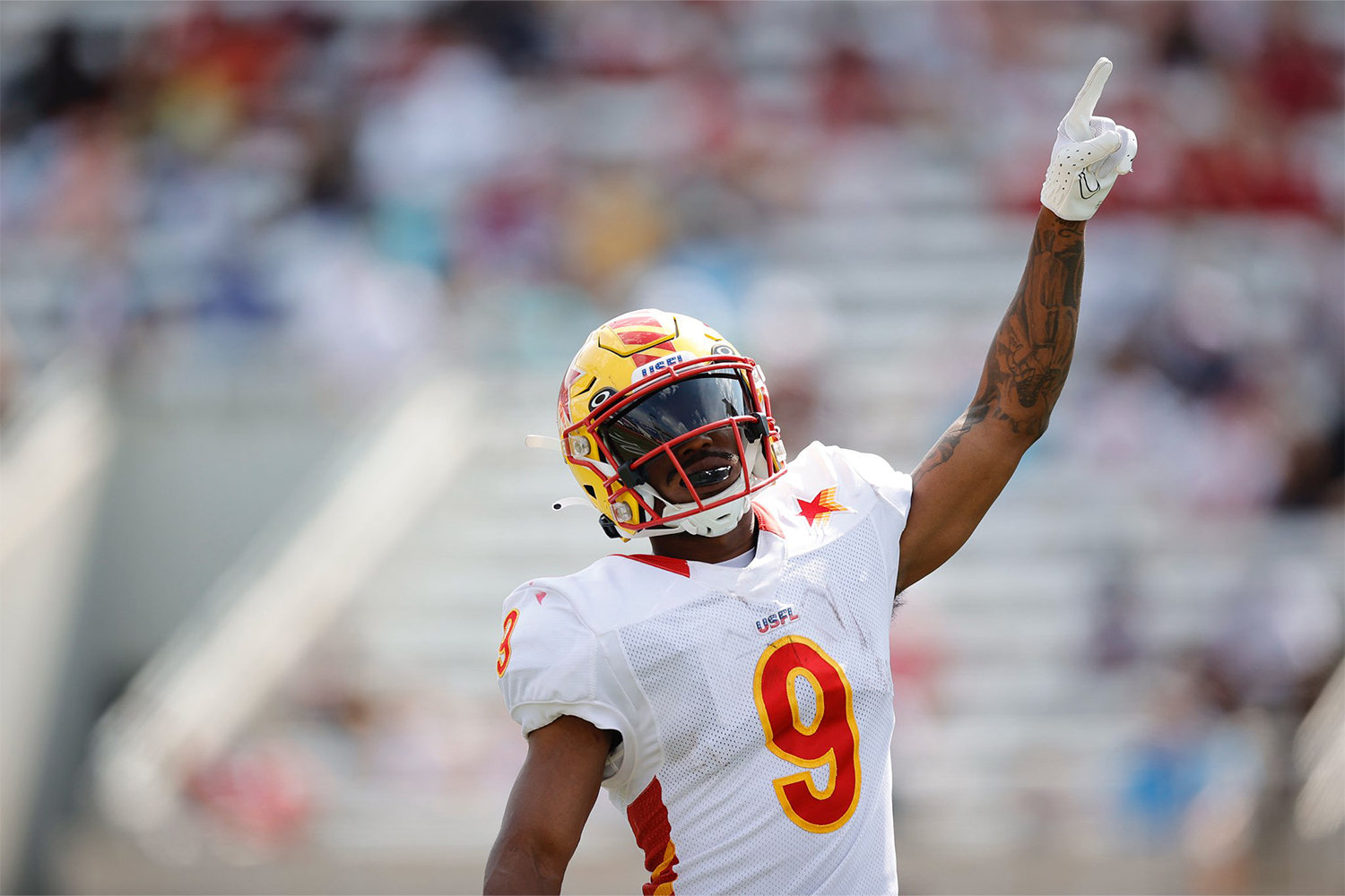 Wright als Wide Receiver - Frankfurt Galaxy American Football